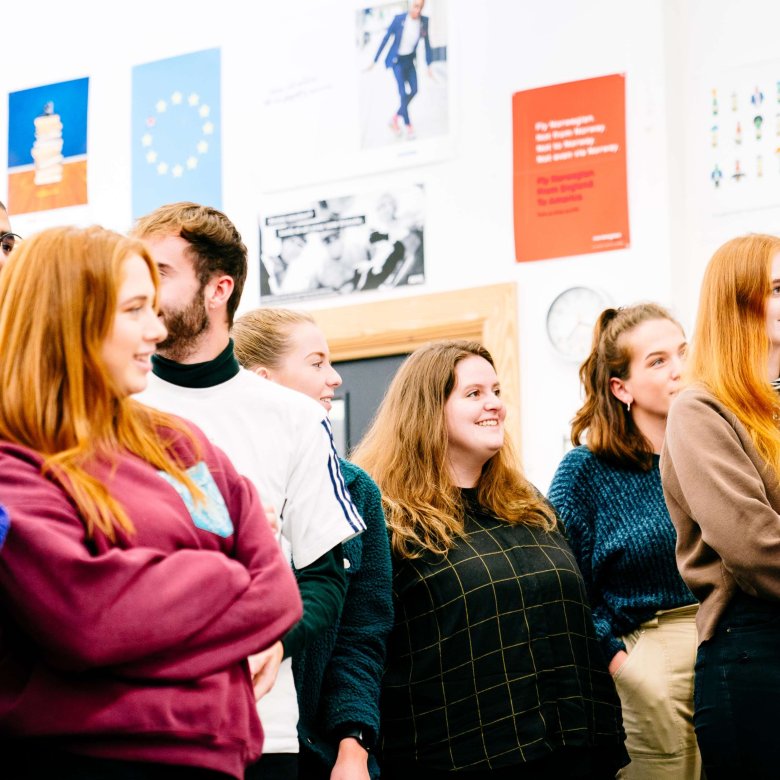 Creative Advertising students developing Safer Streets campaign ...