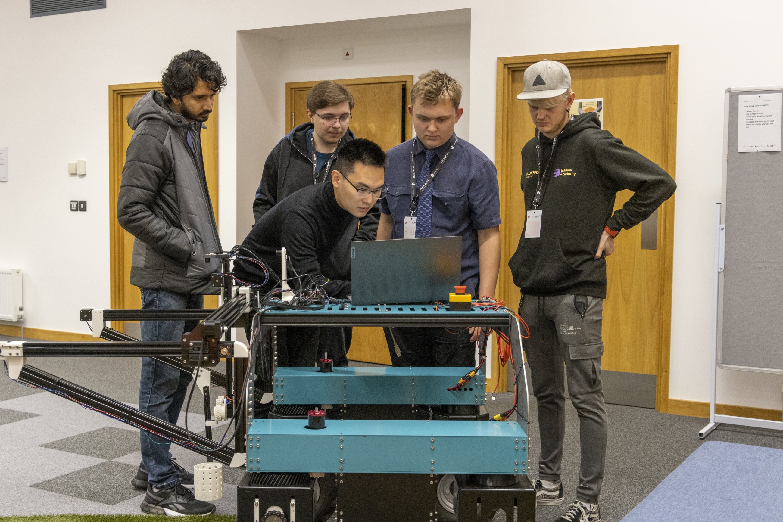 Hackers, robots and real-world solutions | Falmouth University