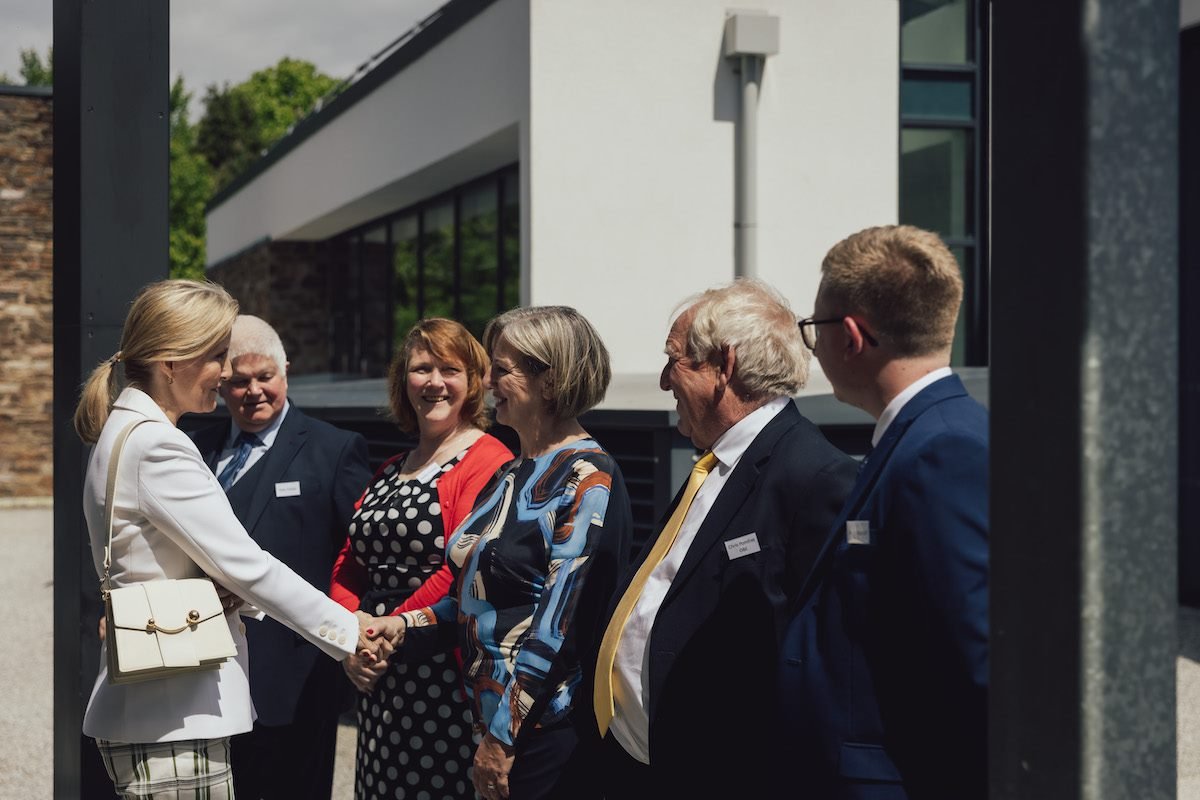 HRH The Duchess of Edinburgh visits Falmouth University