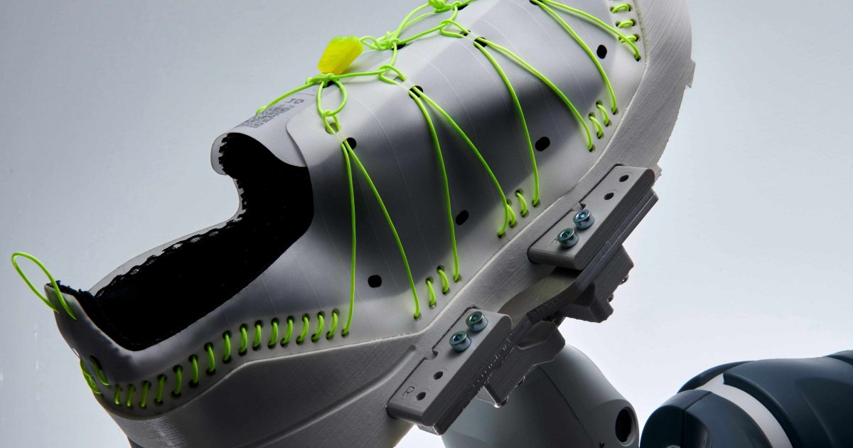 Innovative graduate creates robotically recycled footwear