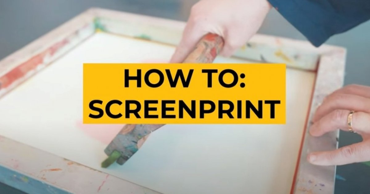 How to screen print | Falmouth University