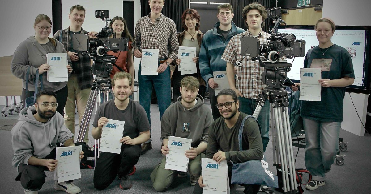 Industry visit: ARRI visit gives School of Film & Television students a ...