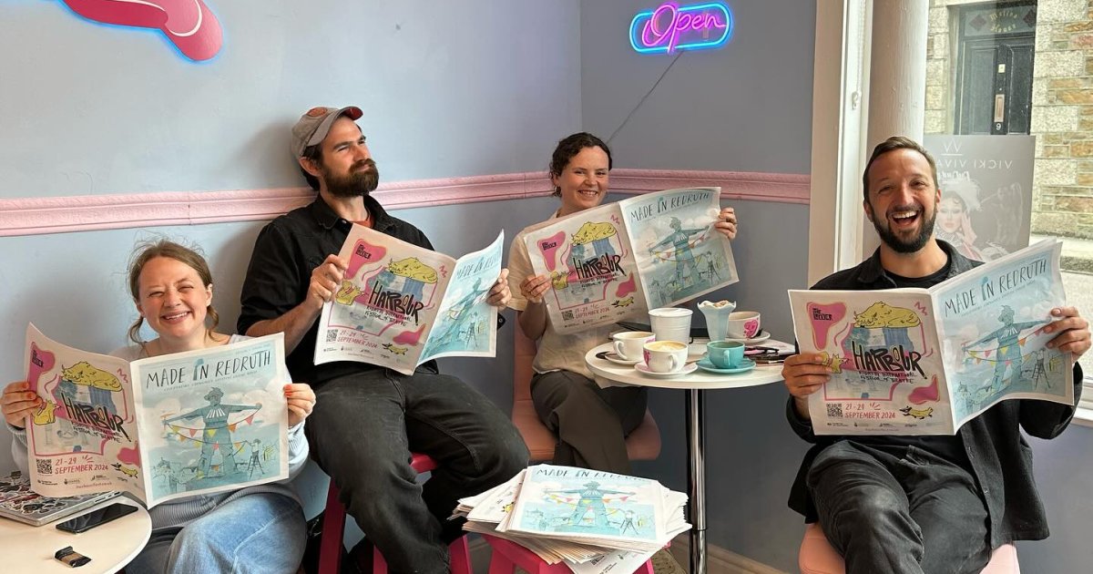 Students produce newspaper to refresh the creative identity of Redruth ...