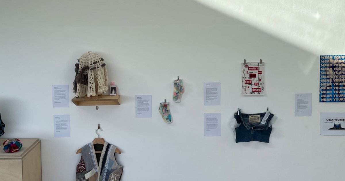 Fashion and Textile students’ work displayed at Newlyn Art Gallery ...