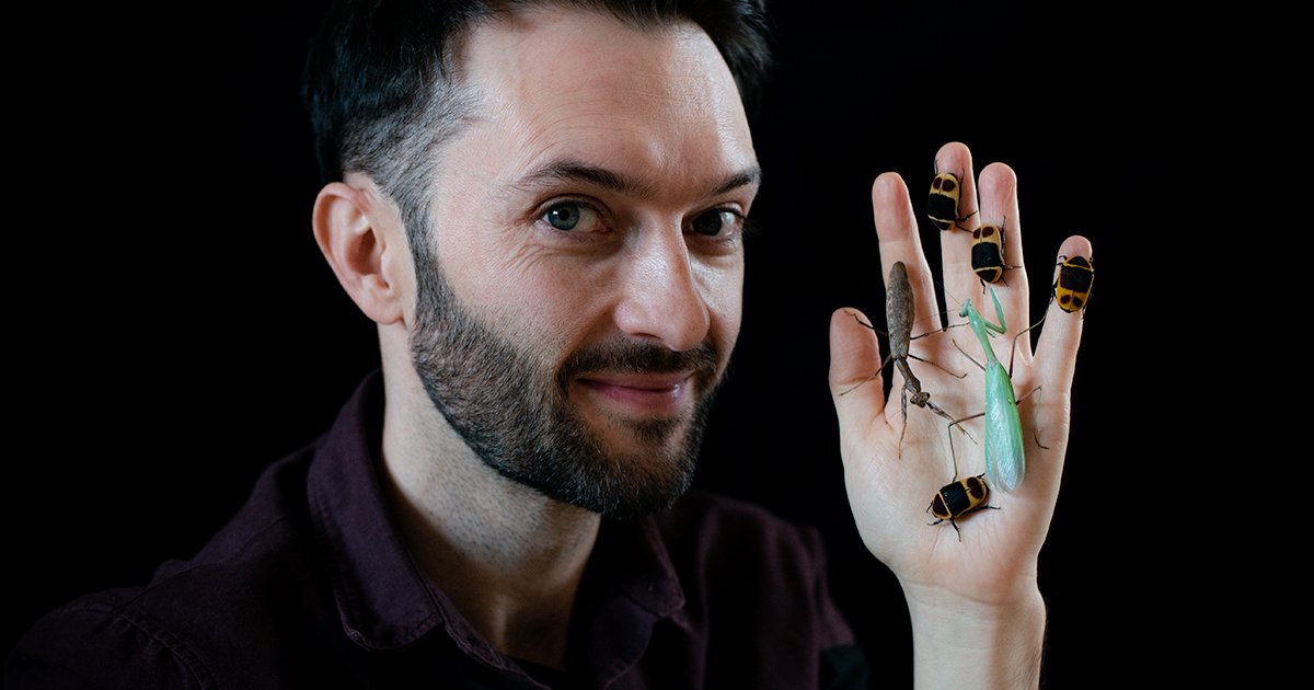 Meet science consultant, broadcaster and ‘insect wrangler’ Dr Tim ...